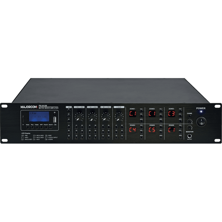 Mélangeurs - Sonorisation de confort - Majorcom